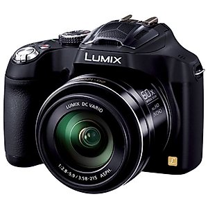 Panasonic LUMIX DMC-FZ70 16.1 MP Digital Camera with 60x Optical Image Stabilized Zoom and 3-Inch LCD (Black) - International Version (No Warranty)
