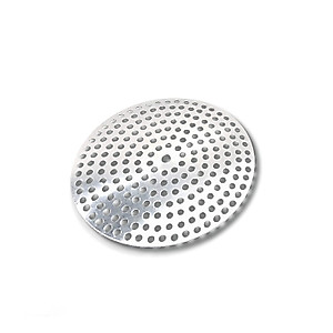 VARNAHOME Clip-Style Aluminium Bath Strainer Flat Guard, for Use As Hair Catcher, 10 Pack