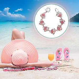 Lola Bella Gifts Pink Flamingo Crystal Bracelet with Gift Box