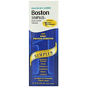 Bausch & Lomb Boston Simplus Multi-Action Solution, 3.5 oz, (for rigid gas permeable lenses)