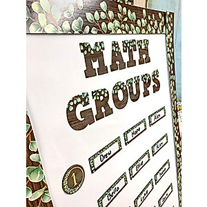 Eucalyptus Numbers Magnetic Accents