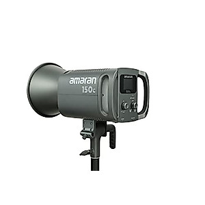 Aputure Amaran 150c COB Video Light,RGBWW 150W,2,500K to 7,500K CCT with G/M Adjustment,15,610 lux @ 1m with Hyper Reflector,APP Control