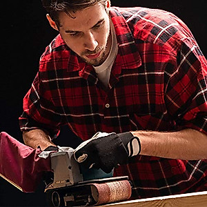 Jellas 26PCS 3 x 21-Inch Aluminum Oxide Sanding Belts, 40/60/80/120/180/240 Assorted Grits Abrasive Belts for Belt Sander