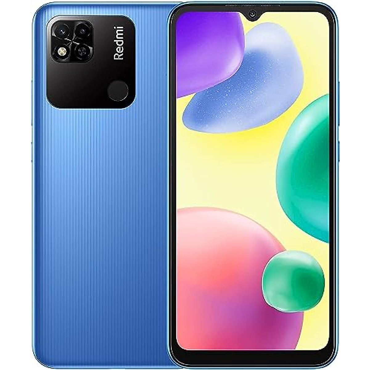 Xiaomi Redmi 10A Dual SIM, 32GB Storage + 2GB RAM, Factory GSM Unlocked, International Version - (Blue)