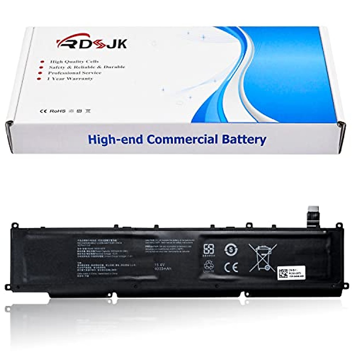 RC30-0370 61.6Wh Laptop Battery for Razer Blade 14 2021 2022 RZ09-0370 RZ09-0368 RZ09-0427 RZ09-0370AE23-R3U1 RZ09-0370BEA3-R3U1 RZ09-0370CEA3-R3U1 RZ09-0427EE23-R3U1 RZ09-0427EEM3-R3U1 RZ09-0427PEA3
