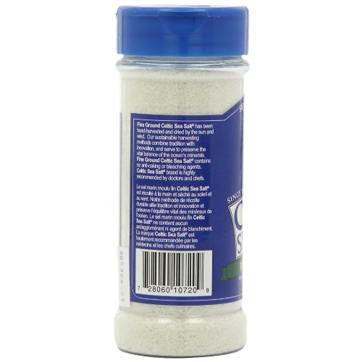 Celtic Sea Salt, Fine Ground Shaker, 8 oz