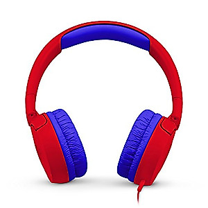 JBL JR300 Kids On-Ear Bluetooth Headphones - Red