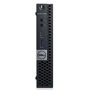 Dell OptiPlex 5060-MICRO, Core i5-8500T 2.1GHz, 16GB RAM, 256GB M.2-NVMe, Windows 10 Pro 64Bit, (Renewed)