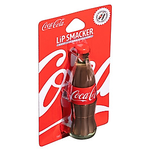Lip Smacker Classic Coca Cola Bottle Lip Balm Coke Flavored, Lip Care to Moisturize Dry Lips