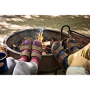 Jeep Wool Blend Trail Crew Socks-2 Pair Pack-Breathable, Cushioned Comfort, Khaki, Men's Shoe Size 8-12