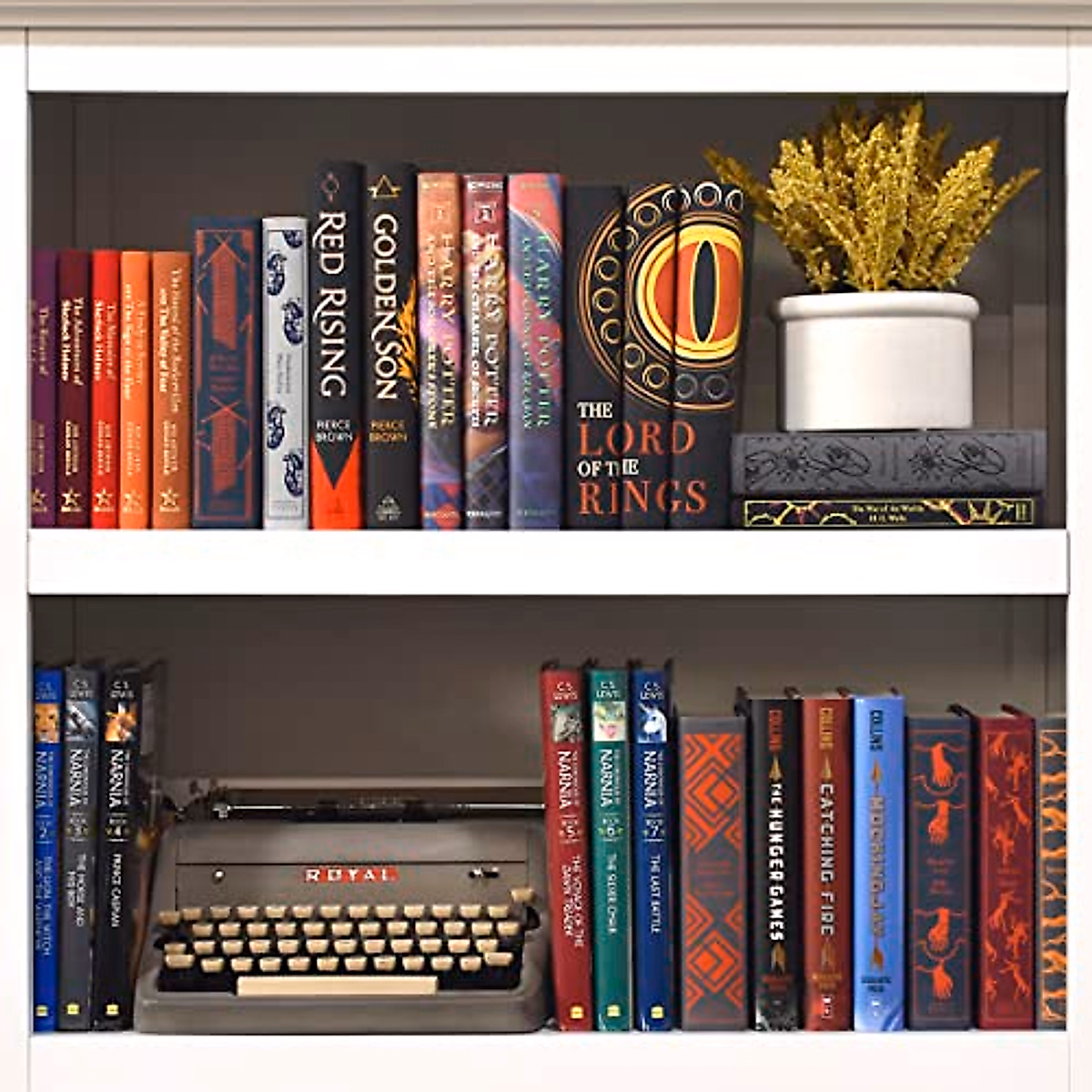 Juniper Books Lord of The Rings DUST Jackets ONLY in Black | Custom Designed Dust Jackets for Your 3-Volume Hardcover LOTR Book Set Published by Houghton Mifflin Harcourt | Books NOT Included