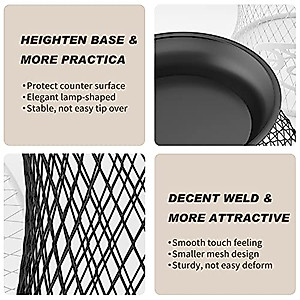 ITHSKUILL Coffee Pod Holder, Sturdy K Cup Organizer, Large Capacity K Cup Storage for Keuring Espresso Capsule Coffee Creamer, Easy to Refill and Organize for Cafe Bar, Coffee Bar Decor