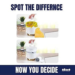 Plasticplace W4DSWH 4 Gallon White Drawstring Bags, 200 Count (Pack of 1)