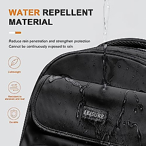 WEPOET Simple Aesthetic Black Backpacks For School,Lightweight Casual College Backpack Women,Travel Laptop Daypack Men,Waterproof Middle School Book bag For Teens Boys Girls