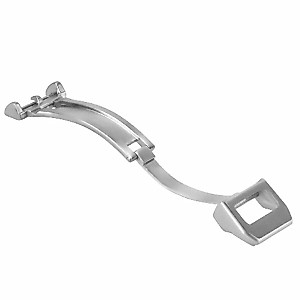 Ewatchparts 18-20MM DEPLOYMENT STRAP BAND BUCKLE FOLDING CLASP COMPATIBLE WITH IWC PILOT PORTUGESE