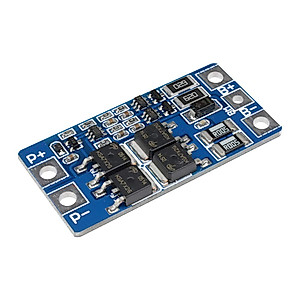 Aideepen 5PCS 2S 10A BMS Lithium PCB Protection Boards 8.4V 7.4V 8.4V-9V PCM PCB Li-ion Lipo 2 Cell Pack with Balance Function Charger Protection Circuit Board