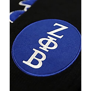 Zeta Phi Beta M7 Button Down Sweater [XL] Black