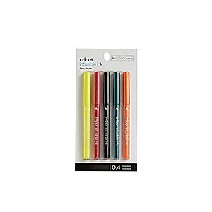 Cricut Infusible Ink Pens, Nostalgia Fine-Point Markers (0.4) for DIY, 5 count