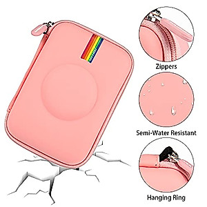 Leayjeen Kids Camera Case Compatible with Kodak Printomatic Digital Instant Print Camera(Case Only) (Pink)