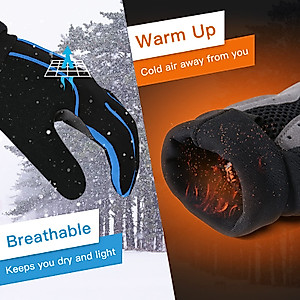 Santic Cycling Gloves Windproof Bike Bicycle Motorcycle Gloves with Gel Pads, Anti-Shock Breathable Mountain Bike Gloves for Men and Women