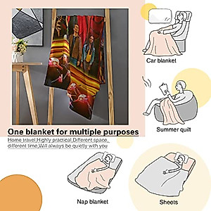 Cartoon Hedgehog Throw Blanket Ultra Soft Flannel Fleece Blanket Livingroom Sofa Blanket Lightweight Plush for Kids Adults 60"x50"