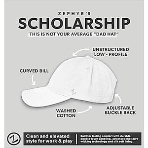 Zephyr Men's Adjustable Scholarship Vault Hat, Team Color, One Size