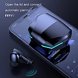 5.2 Wireless Bluetooth Headset Dedicated to Esports, in-Ear Waterproof, Low Latency, Noise Reduction, Binaural Stereo Hd Call,for Sports Running Office and Esports