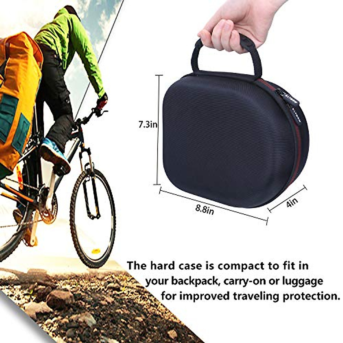 LTGEM EVA Hard Case for Logitech G Pro & G Pro X Gaming Headset - Travel Carrying Protective Storage Bag