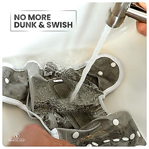 Easy-Install Cloth Diaper Sprayer for Toilets – Luxury Handheld Bidet Attachment – Multi-Use Toilet Faucet with Simple Pressure Control (Curved Sprayhead)