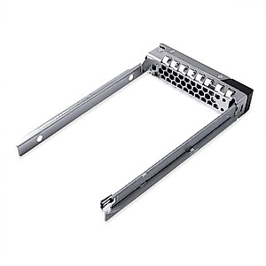 2.5" inch 0DXD9H SAS SATA Hard Drive HDD Tray Caddy Compatible for Dell 14th Gen 14 G14 R440 R540 R640 R740 R740xd R840 R940 R6415 R7415 R7425 PowerEdge Server SAS SATA HDD Tray with Screws (2-Pack)