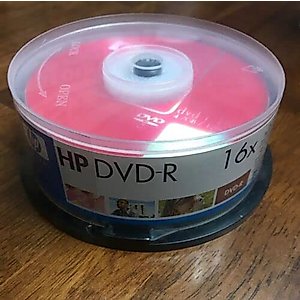 DVD+R 4.7GB DVD Recordable Discs (25-Pack : Cakebox)