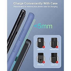 𝟮𝟬𝟮𝟯 𝗡𝗲𝘄 ZUBARR Wireless Charging Station for Samsung and Android Multiple Devices 3 in 1 Fast Charger Dock Stand for Phone Galaxy Z Flip 4/3 Z Fold S22 S20 Ultra, Galaxy Watch 5/4/3, Buds