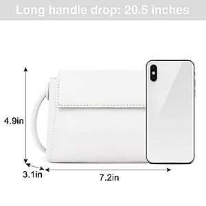 CLUCI Small Crossbody Purses for Women Leather Travel Vacation Cellphone Ladies Fashion Shoulder Bags