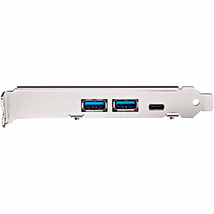 StarTech.com 5-Port USB PCIe Card - USB 3.2 Gen 2 (10Gbps) PCIe Card w/ 1x USB-C & 2x USB-A - 1x 2 Port IDC (Internal 5Gbps USB Header Expansion) - USB C PCI Express Controller Card, TAA