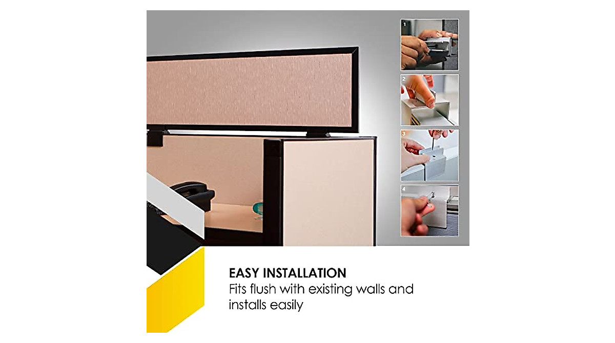 OBEX Acoustical Cubicle Privacy Screen - Reduce Noise & Enhance Privacy