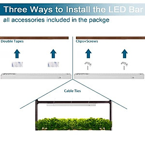 Barrina T5 Grow Lights, Full Spectrum LED Grow Lights for Indoor Plants, 3ft 128W (8 x 16W, 800W Equivalent), Grow Lights for Seed Starting, Greenhouse, Plug and Play, Pinkish White, 8-Pack