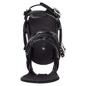 Burton Mens' Cartel EST Snowboard Bindings (Black, Medium (8-11))