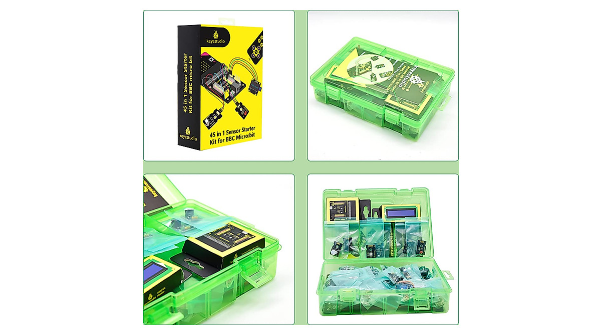 KEYESTUDIO 45 Sensors Kit for BBC Micro:bit - Start Coding