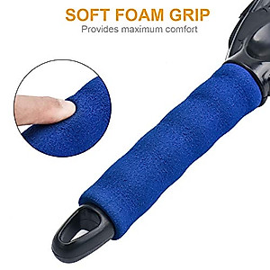 Zecval Ice Scraper for Cars and Small Trucks - Dang Near Indestructible Ice Scrapers for Car Windshield from Scrape Frost and Ice