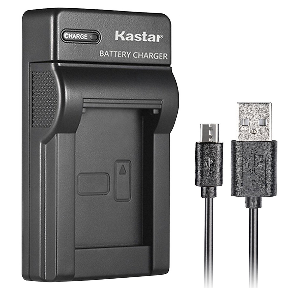 Kastar Slim USB Charger for Sony Cybershot DSC-HX5V, DSC-HX9V, DSC-W30, DSC-W35, DSC-W50, DSC-W55, DSC-W70, DSC-W80, DSC-W290, DSC-H10, H20, H50, H55, H70, H90 Camera Battery+ More Cameras