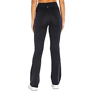 Marika Women's Standard Zen High Rise Pocket Bootcut Pant, Black, Large