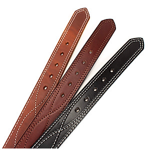 Amish Made Western Leather Tool Belt (36, Waxed Brown)