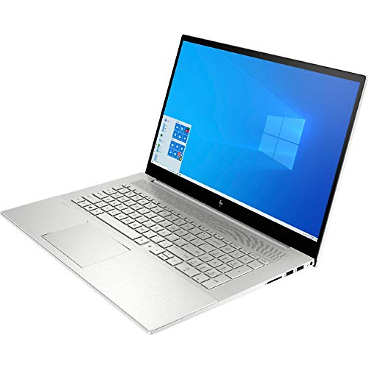 HP Envy 17.3 Inch FHD Touch-Screen 512GB SSD + 32GB Optane i7 2-in-1 Laptop (12GB RAM, Quad-Core i7-1065G7, GeForce MX330, Windows 10 Home) Natural Silver 17M-CG0013DX