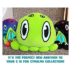 C is for Cthulhu Blanket-Stuffed Plush Pillow