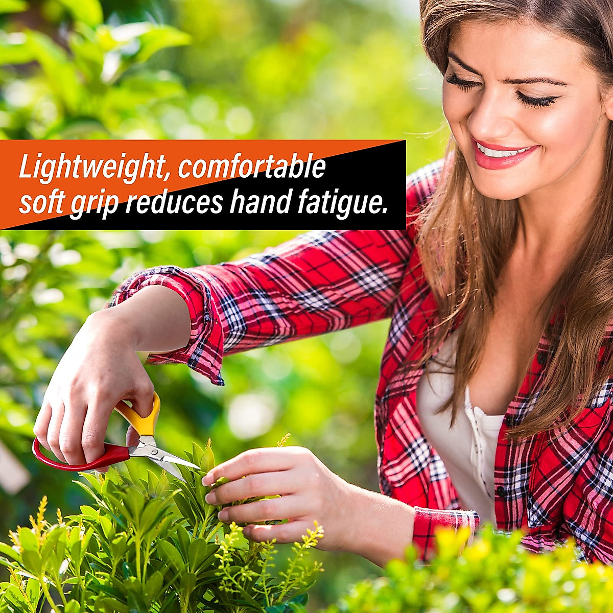 GOUGIRI Japanese Trimming Scissors 6” Electroless Plated Garden Shears Gardening Tools