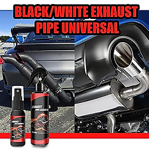 5PCS Car Wash Cleaning Tools Set, Rust Remover for Metal Spray Car Exhaust Pipe Cleaner Metal Surface Rust Remover Motorcycle Exhaust Pipe Maintenance Rust Removal Spray Set