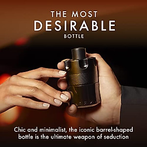 Azzaro The Most Wanted Eau de Parfum Intense - Cologne for Men - Fougère, Ambery & Spicy Fragrance, 3.3 Fl Oz