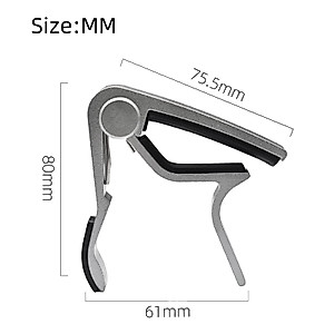 SAPHUE Guitar Capo (silver)
