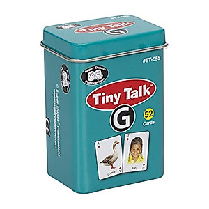 Super Duper Publications | Tiny Talk Articulation and Language G Sound Photo Flash Cards | Educational Resource for Children