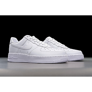 Nike Mens Air Force 1 Low '07 CW2288 111 White on White - Size 9.5